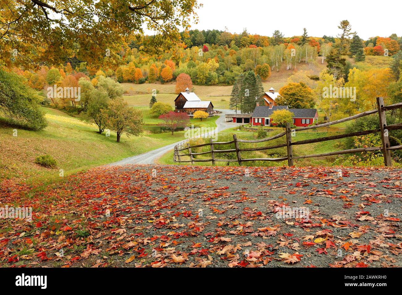 New england sleepy hollow farm hi-res stock photography and images - Alamy