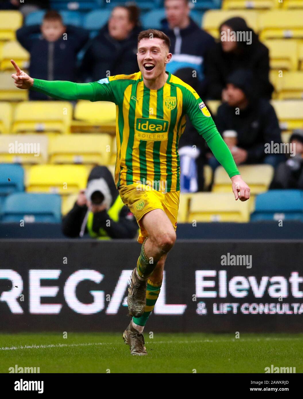 West bromwich albions dara oshea celebrates scoring hi-res stock ...