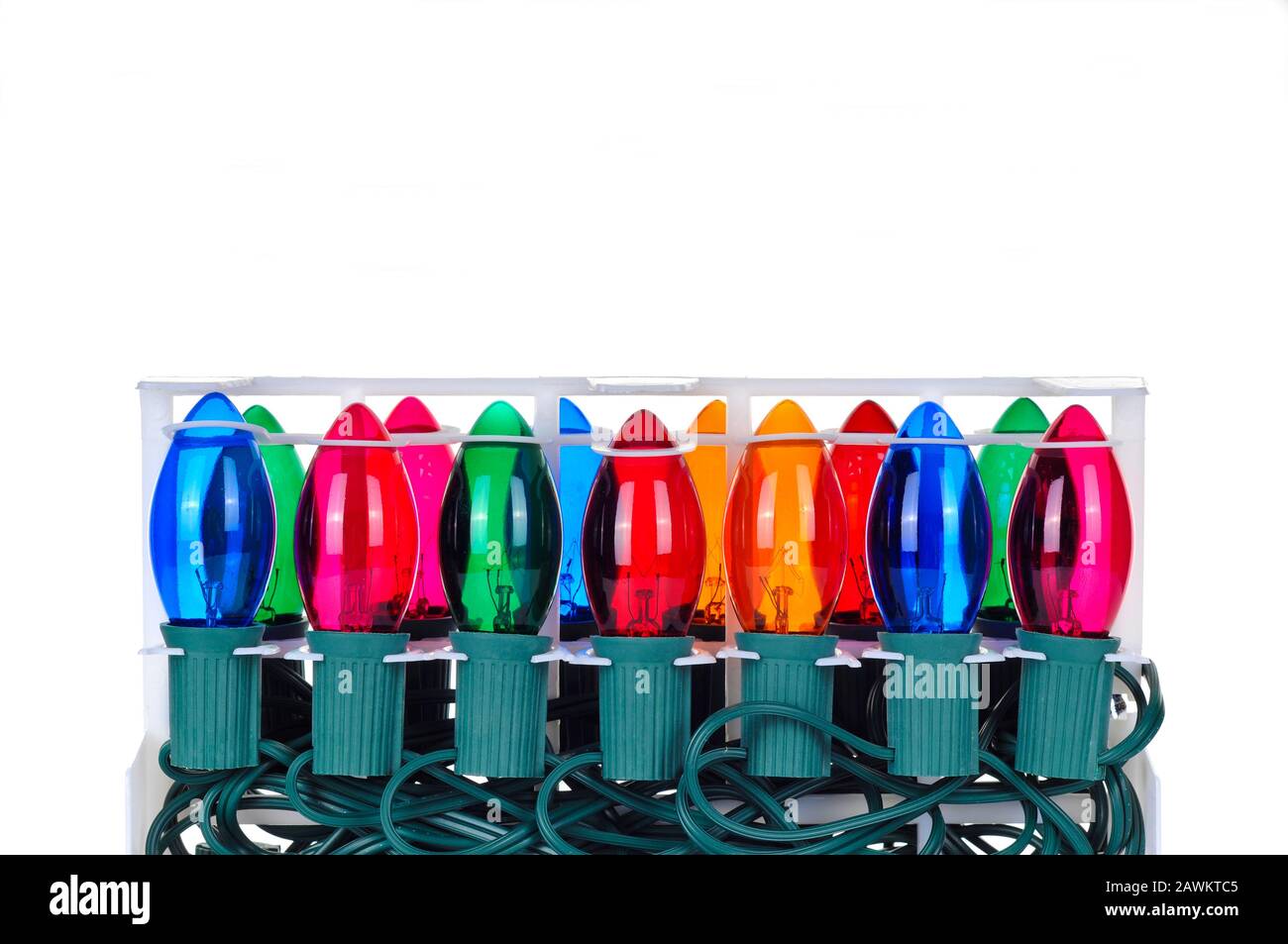 Pack of New Christmas Lights Stock Photo - Alamy