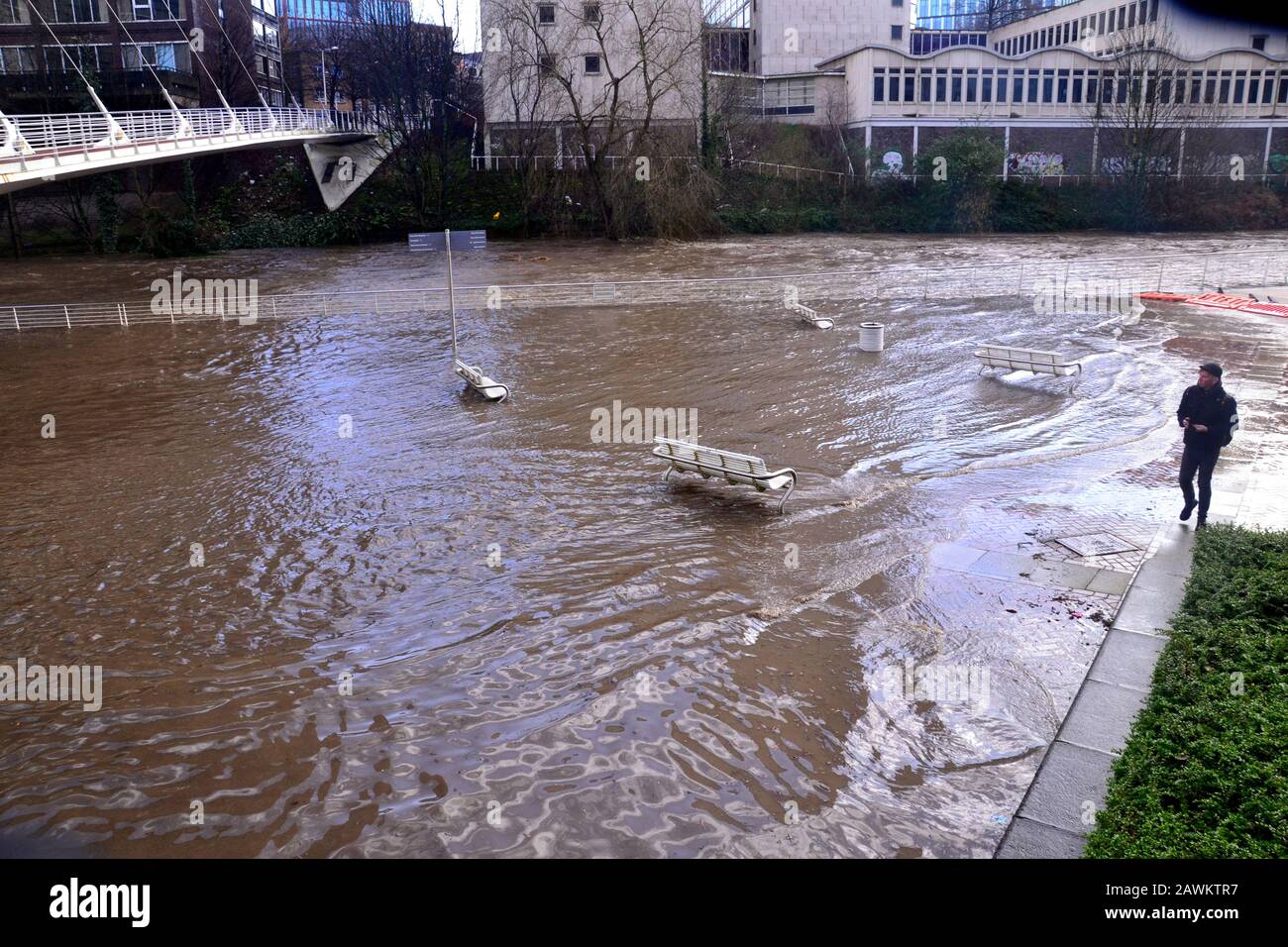 River irwell manchester bridge hi-res stock photography and images - Alamy