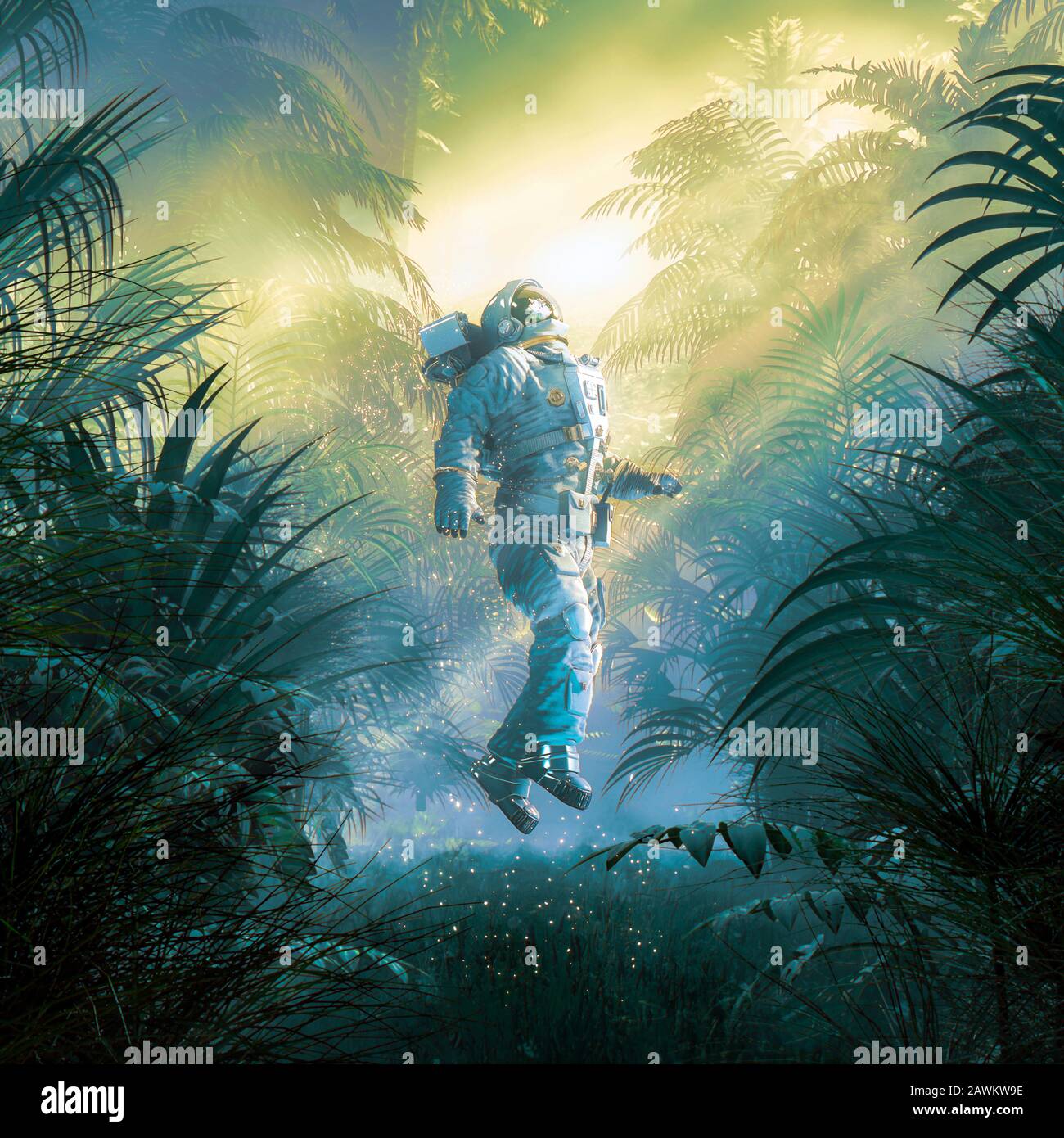 Alien forest sci fi hi-res stock photography and images - Alamy