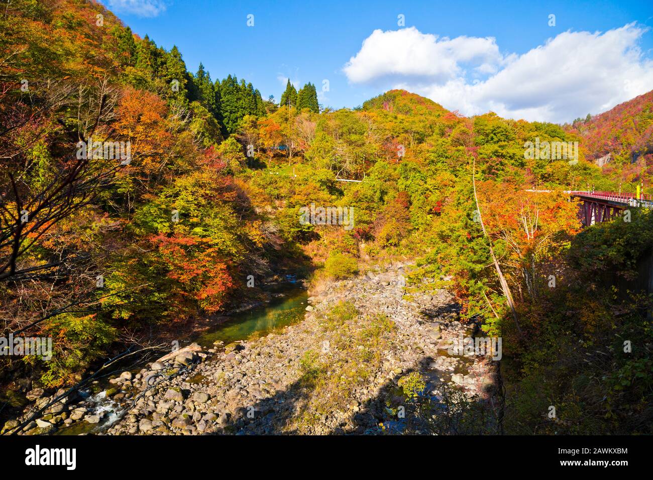 Mt. kurikoma area geopark, Iwate prefecture, Tohoku, Japan Stock Photo ...