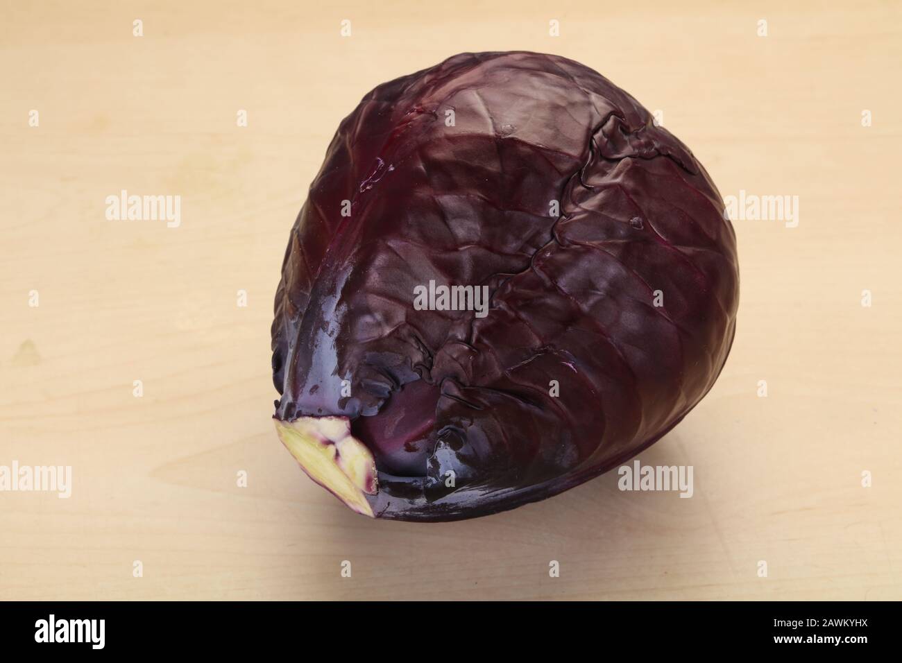 Red bright cabbage ready for cooking Stock Photo - Alamy