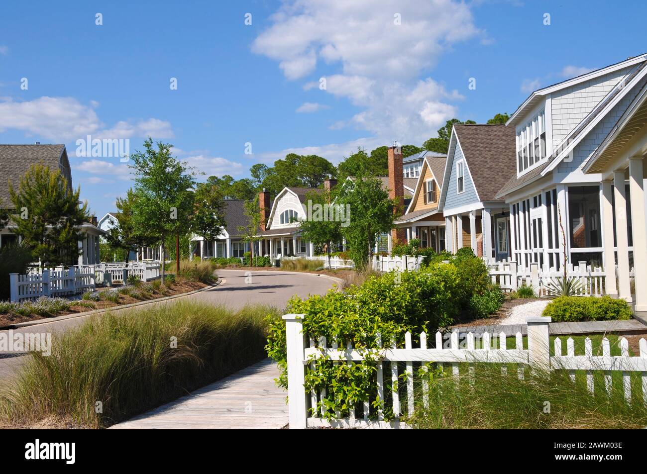 A New Beach Resort Community Stock Photo - Alamy
