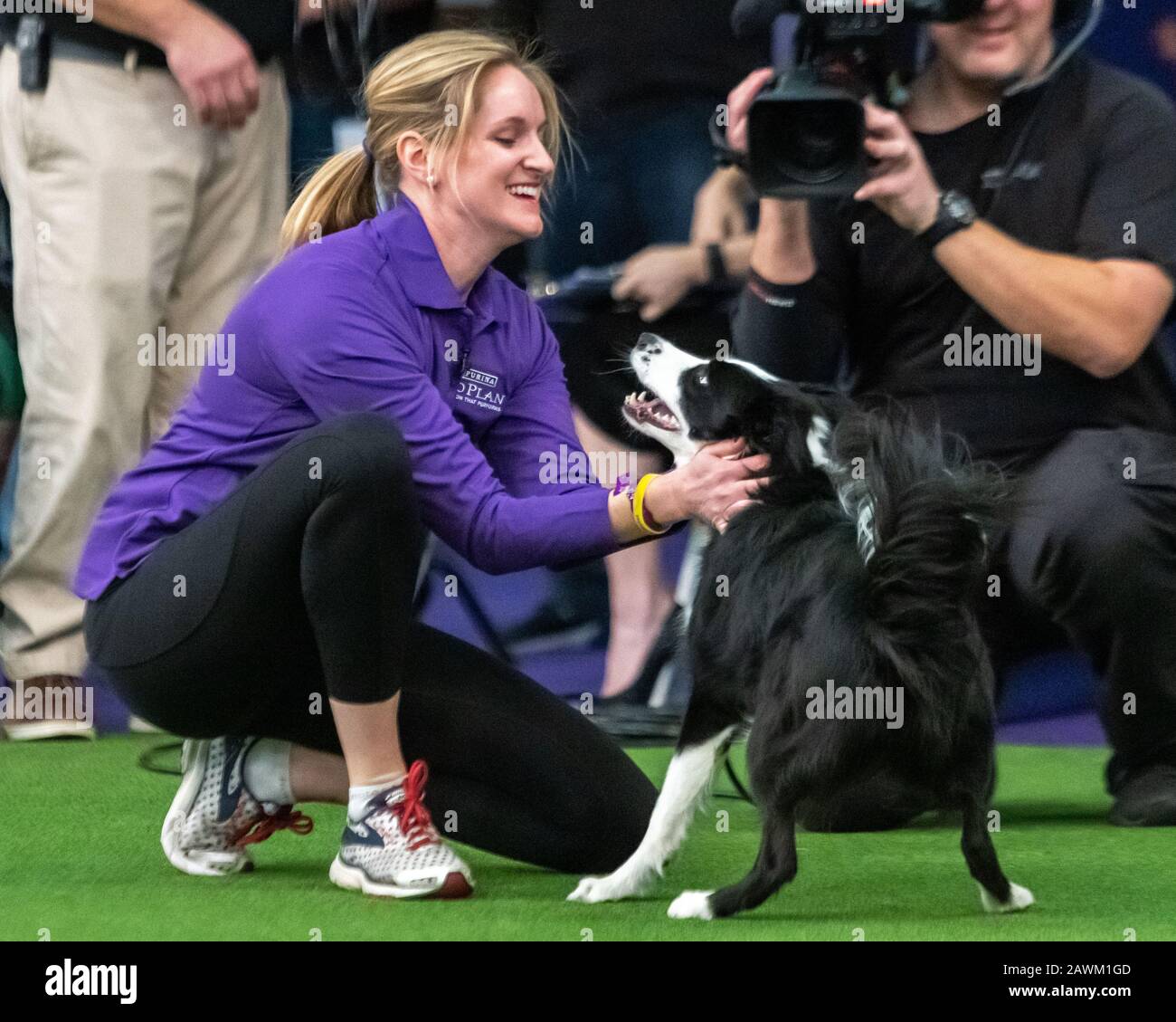 New York, USA. 8th Feb, 2020. Jennifer Crank of Ohio celebrates with ...