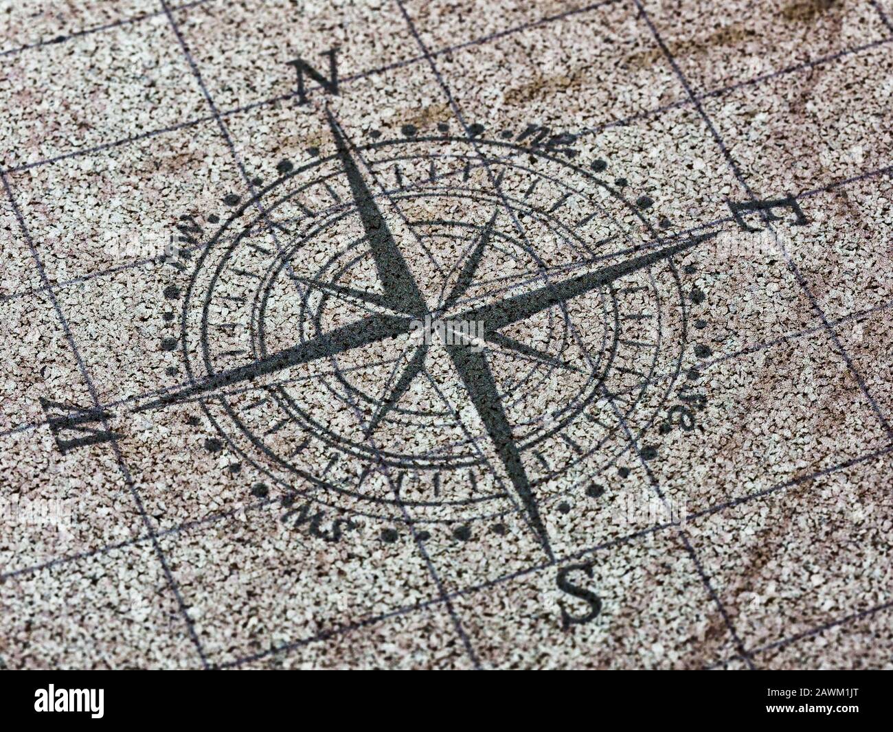 Wind compass hi-res stock photography and images - Alamy