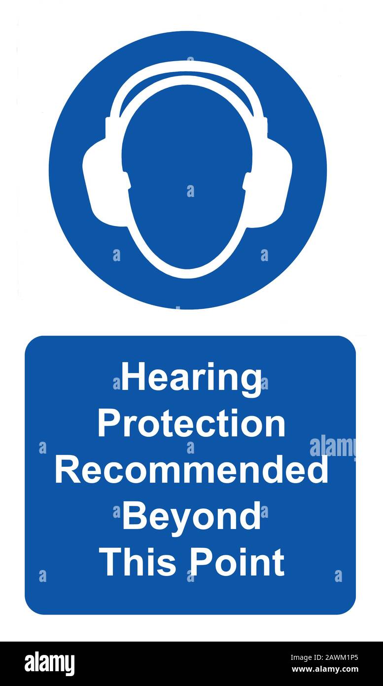 Wear Ear Protection Sign