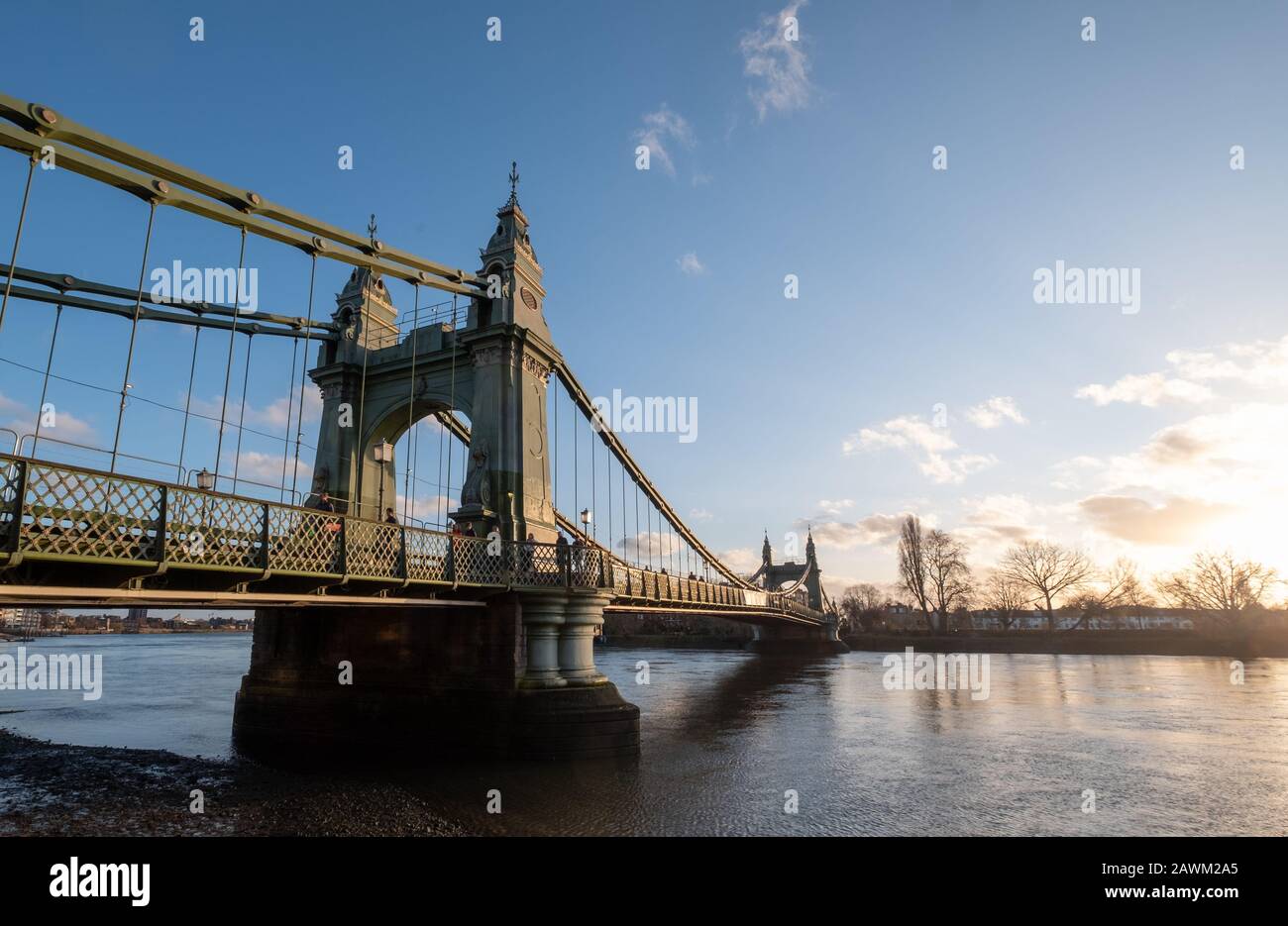 Hammersmith Bridge London High Resolution Stock Photography and Images ...