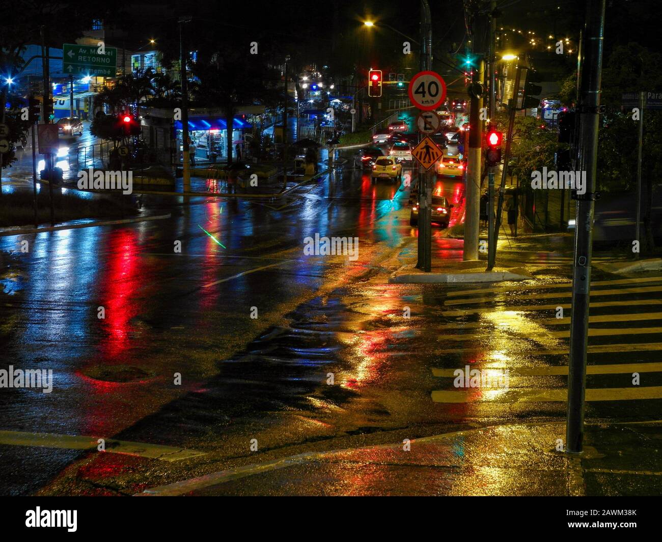 Traffic lights green brazil High Resolution Stock Photography and ...