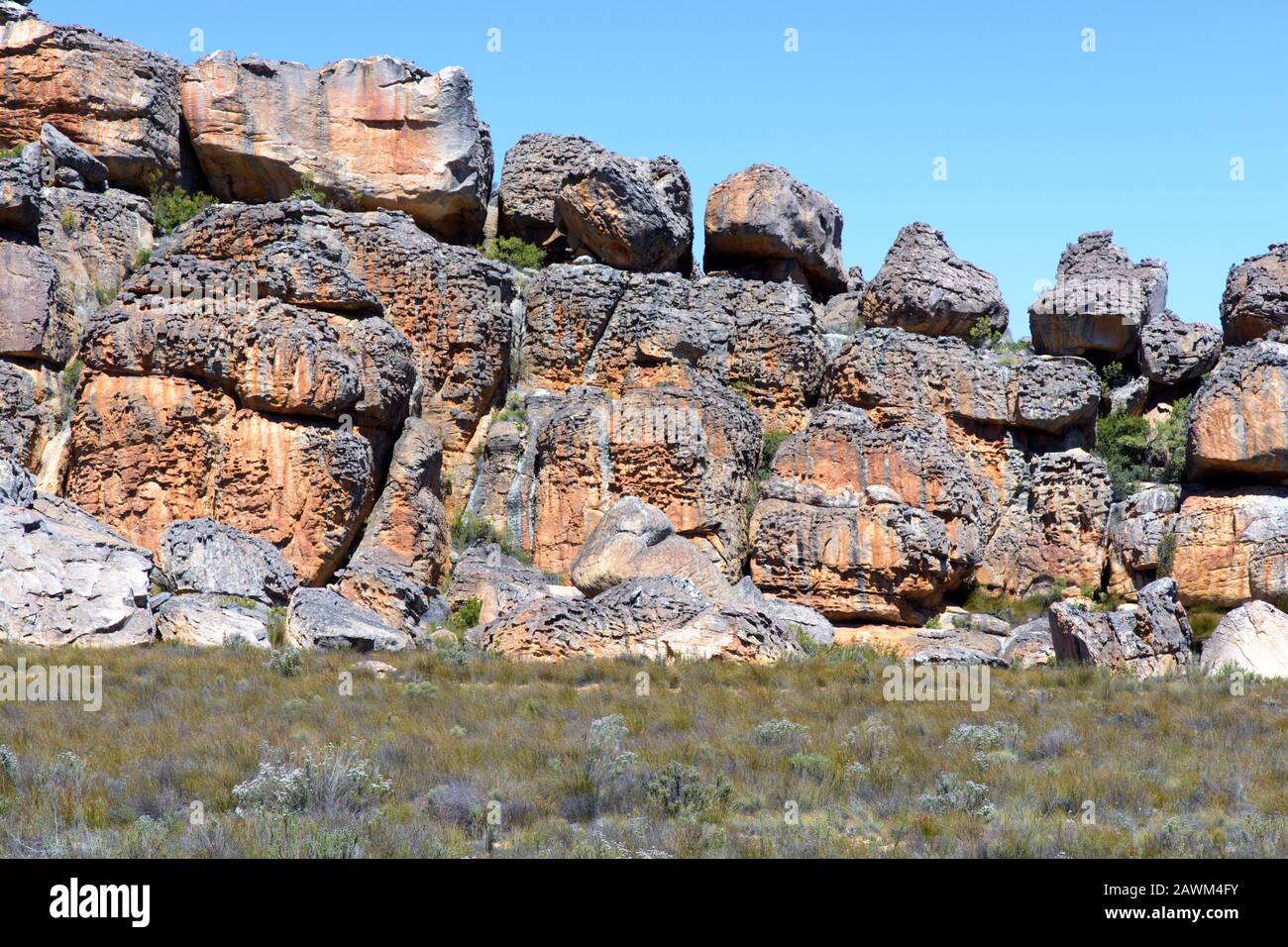 Rock formations in the Cederberg Stock Photo - Alamy
