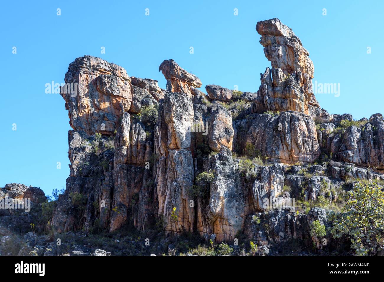 Rock formations in the Cederberg Stock Photo - Alamy