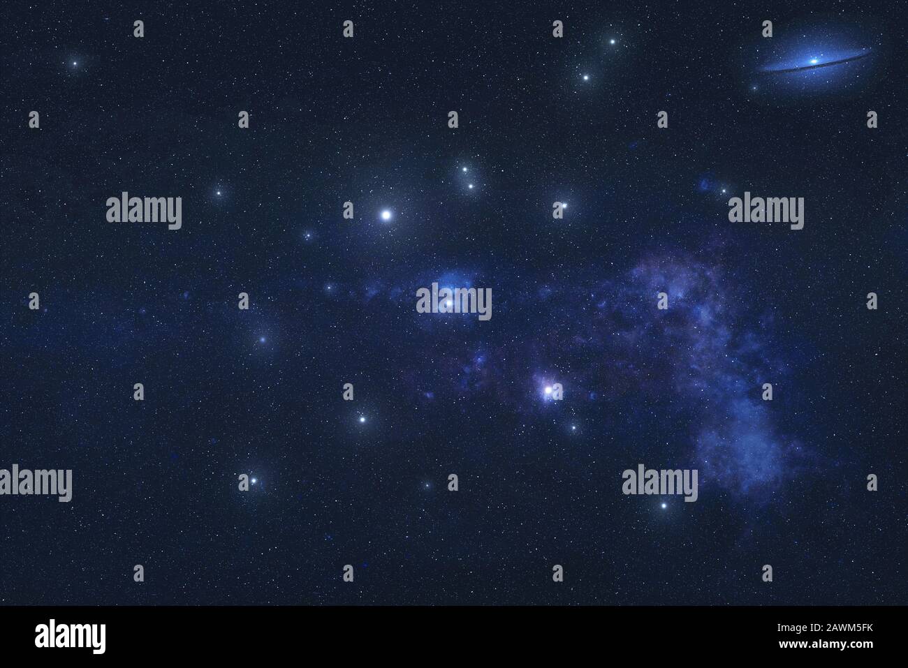 Cygni constellation stars in outer space. Cygni constellation stars ...