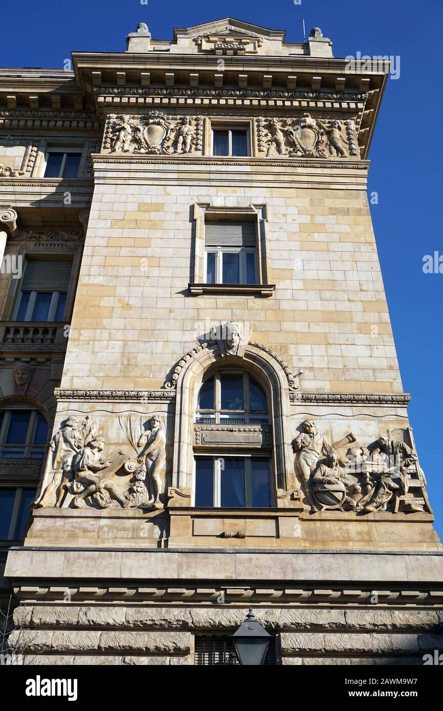 Hungarian National Bank, Liberty Square, 5th district, Budapest ...