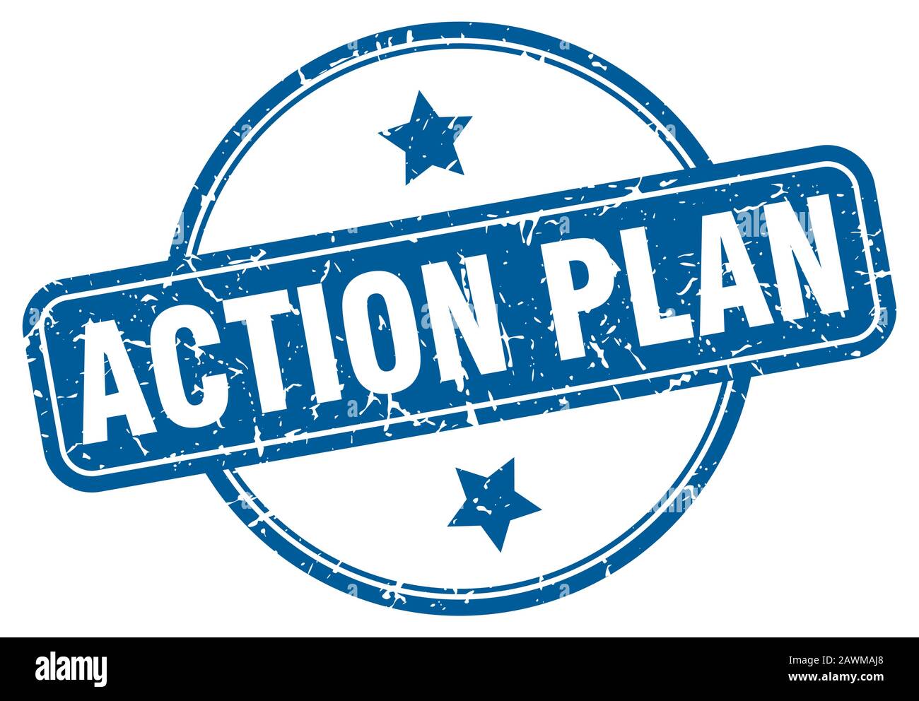 action plan stamp. action plan round vintage grunge sign. action plan ...