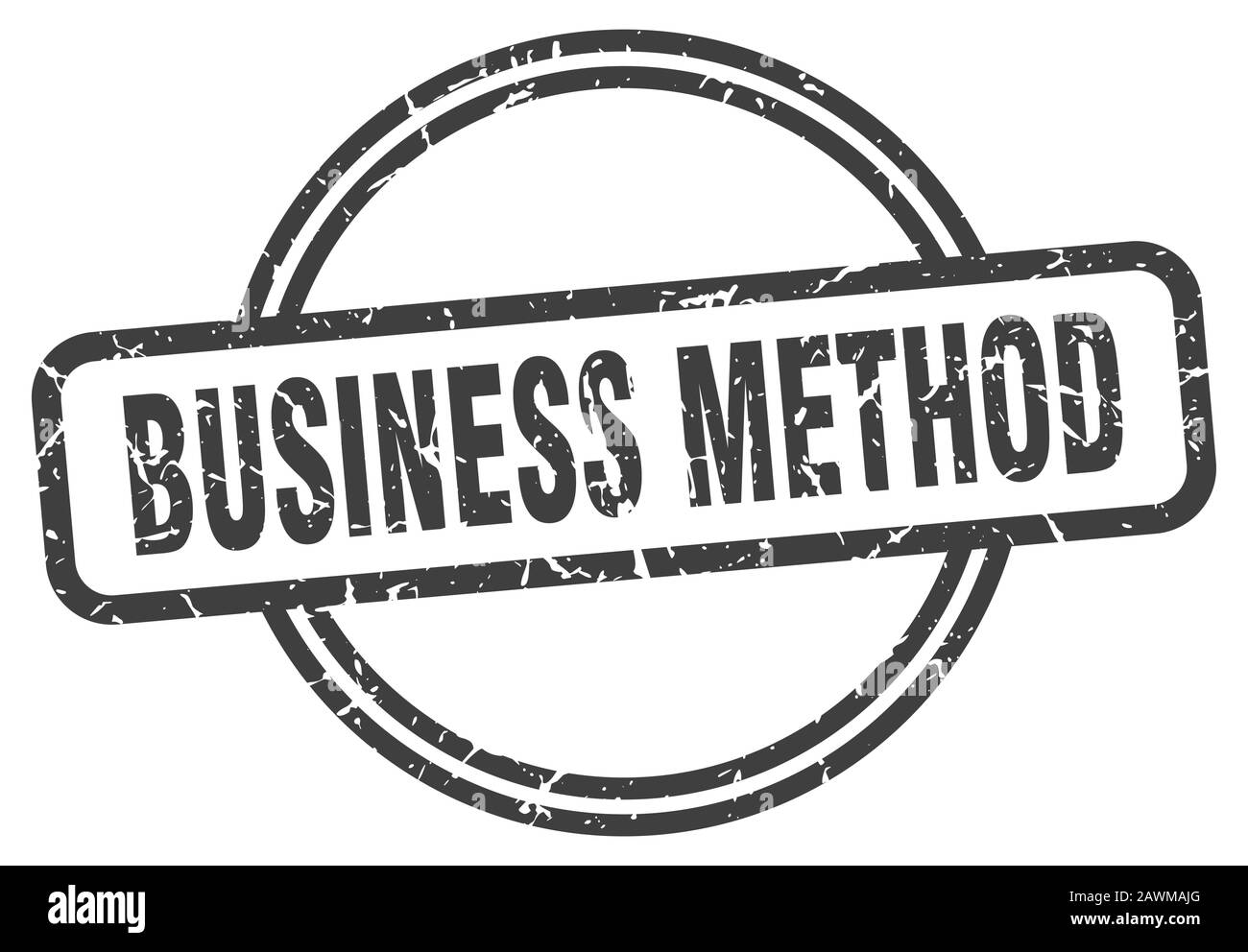 Business method round grunge hi-res stock photography and images - Alamy