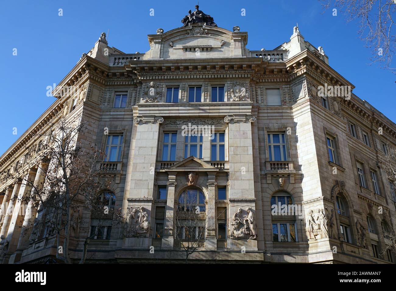 Hungarian National Bank, Liberty Square, 5th district, Budapest ...