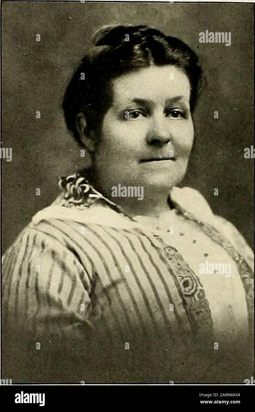 The Pine Knot . Mrs. Frances McGarvey Matron Ladx Principal Stock Photo ...