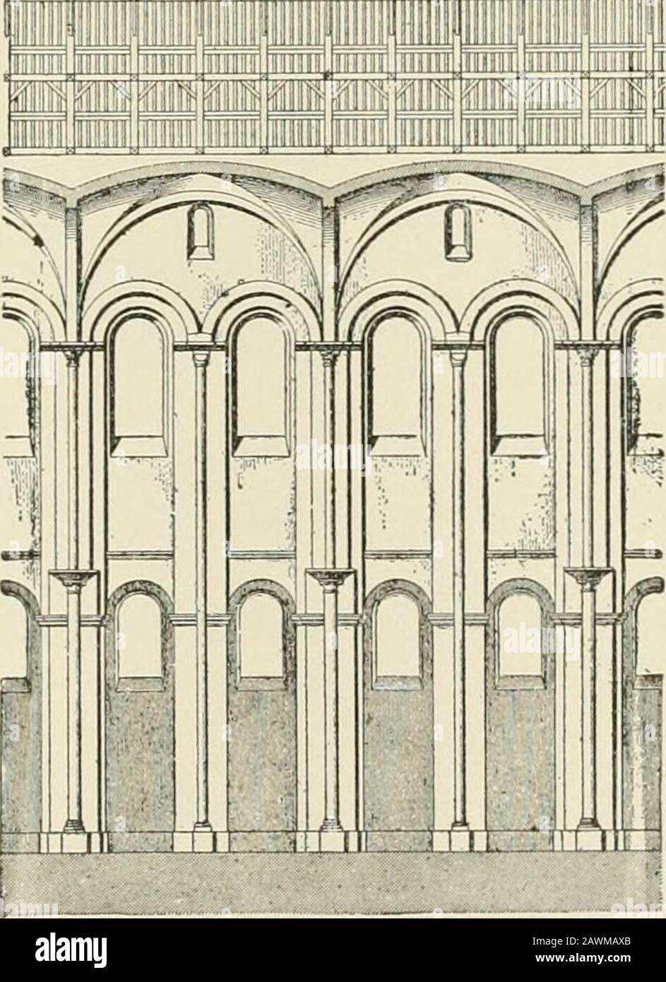 Longitudinal section of cologne cathedral hi-res stock photography and ...