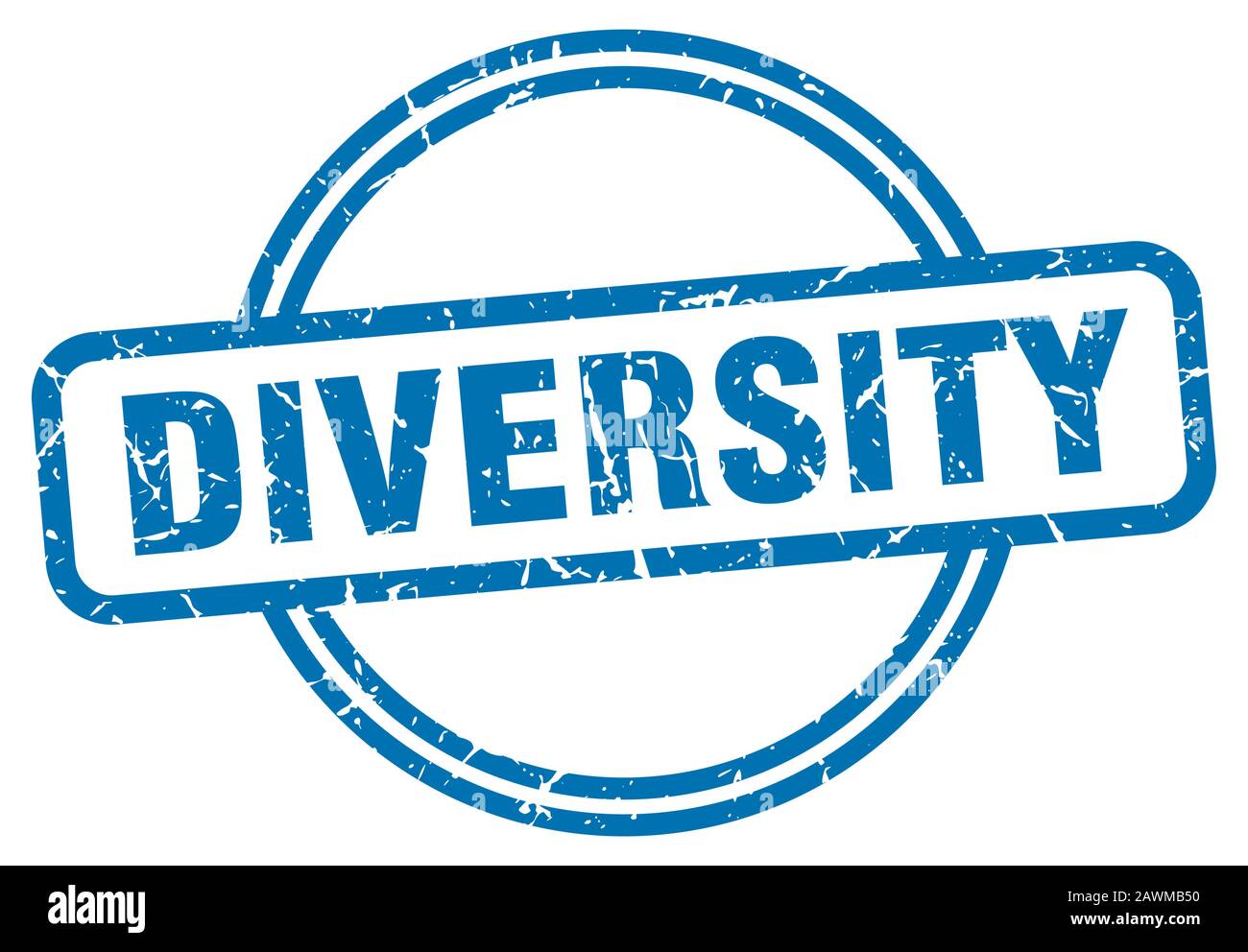 diversity stamp. diversity round vintage grunge sign. diversity Stock ...