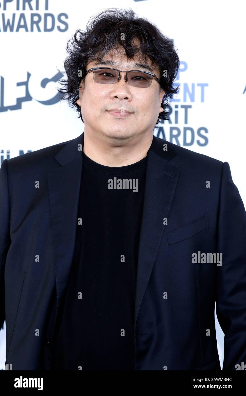 Bong Joon-ho at the 35th Film Independent Spirit Awards 2020 ceremony ...
