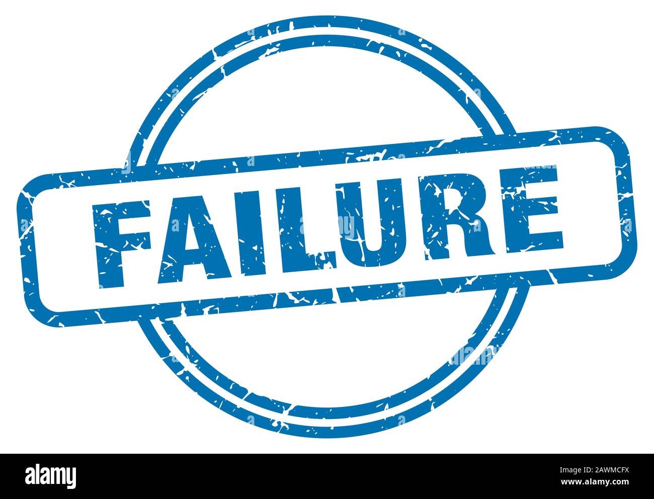 failure stamp. failure round vintage grunge sign. failure Stock Vector ...