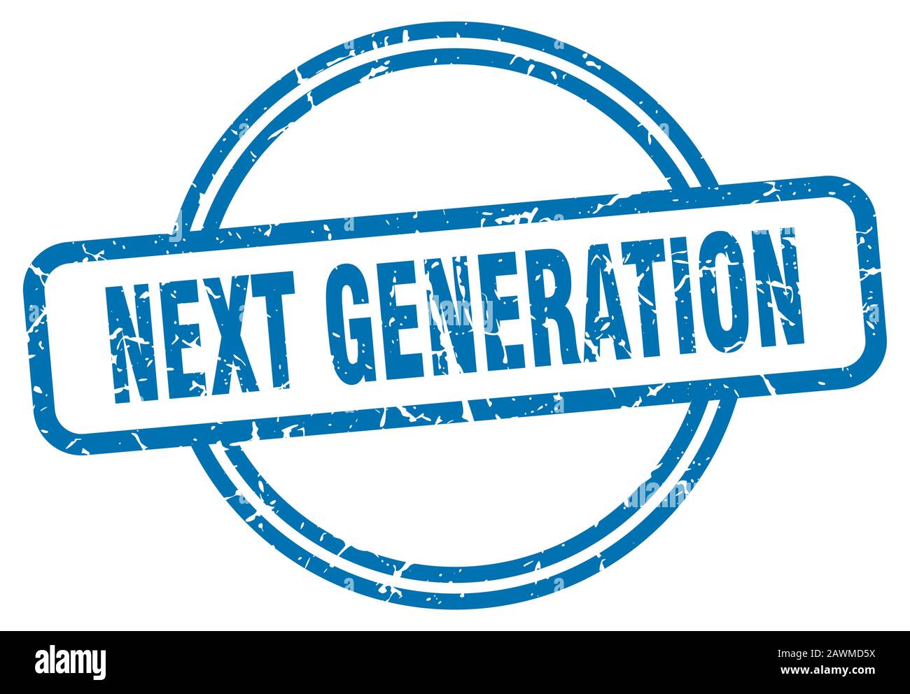 next generation stamp. next generation round vintage grunge sign. next ...