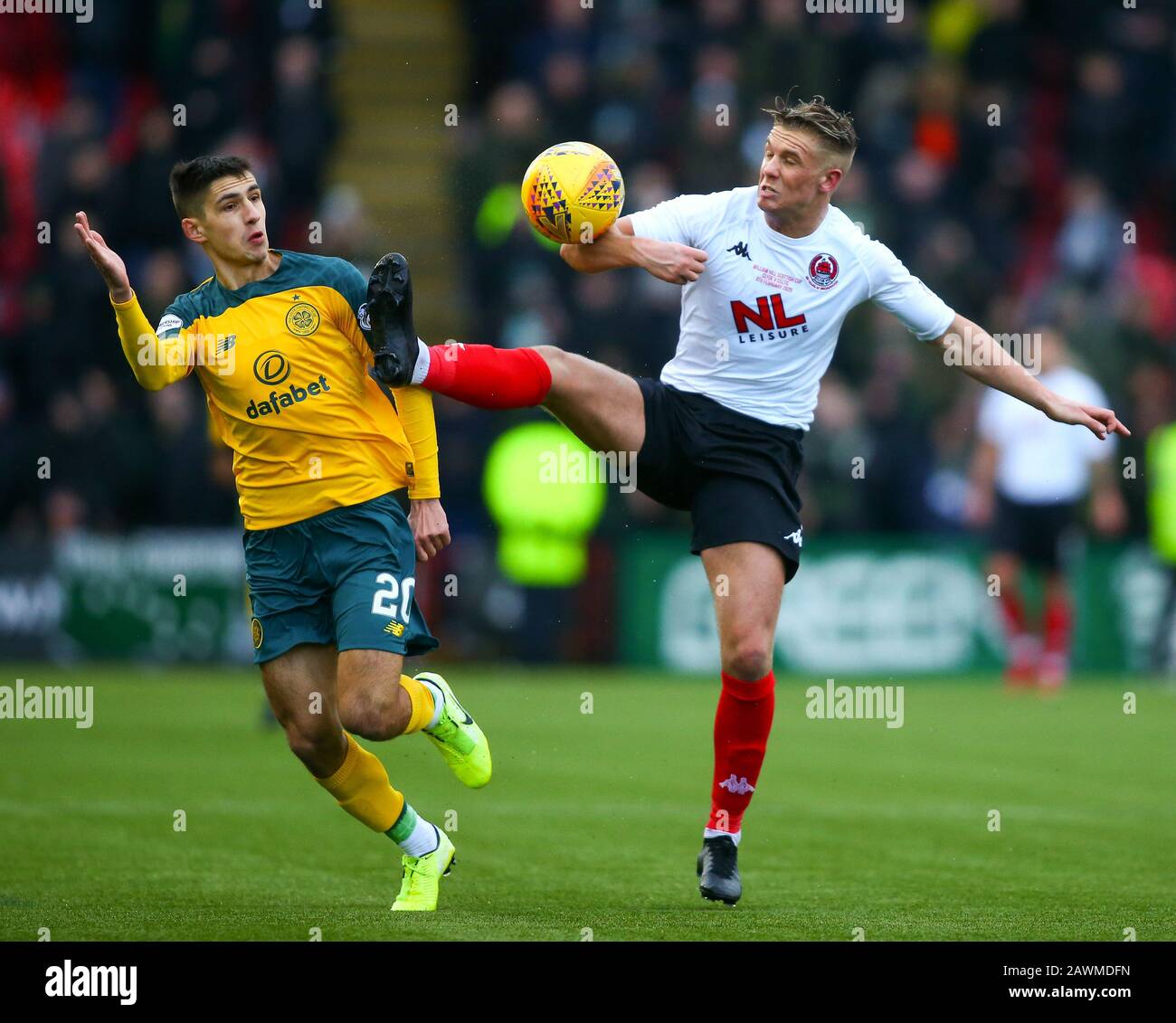 9th February 2020; Broadwood Stadium, Cumbernauld, North Lanarkshire ...
