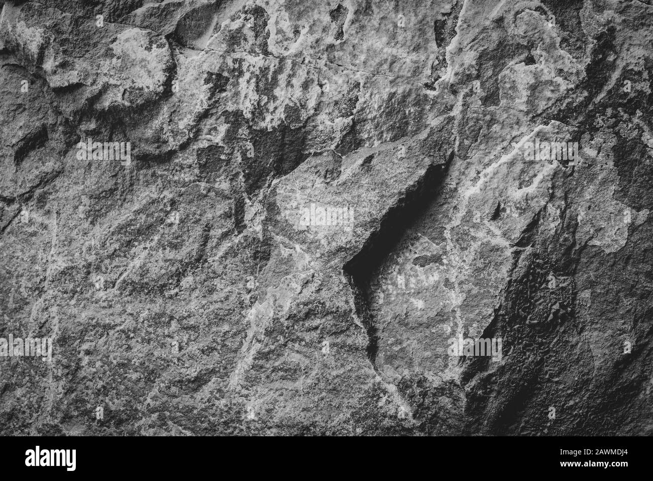 Dark Grey Rock Texture
