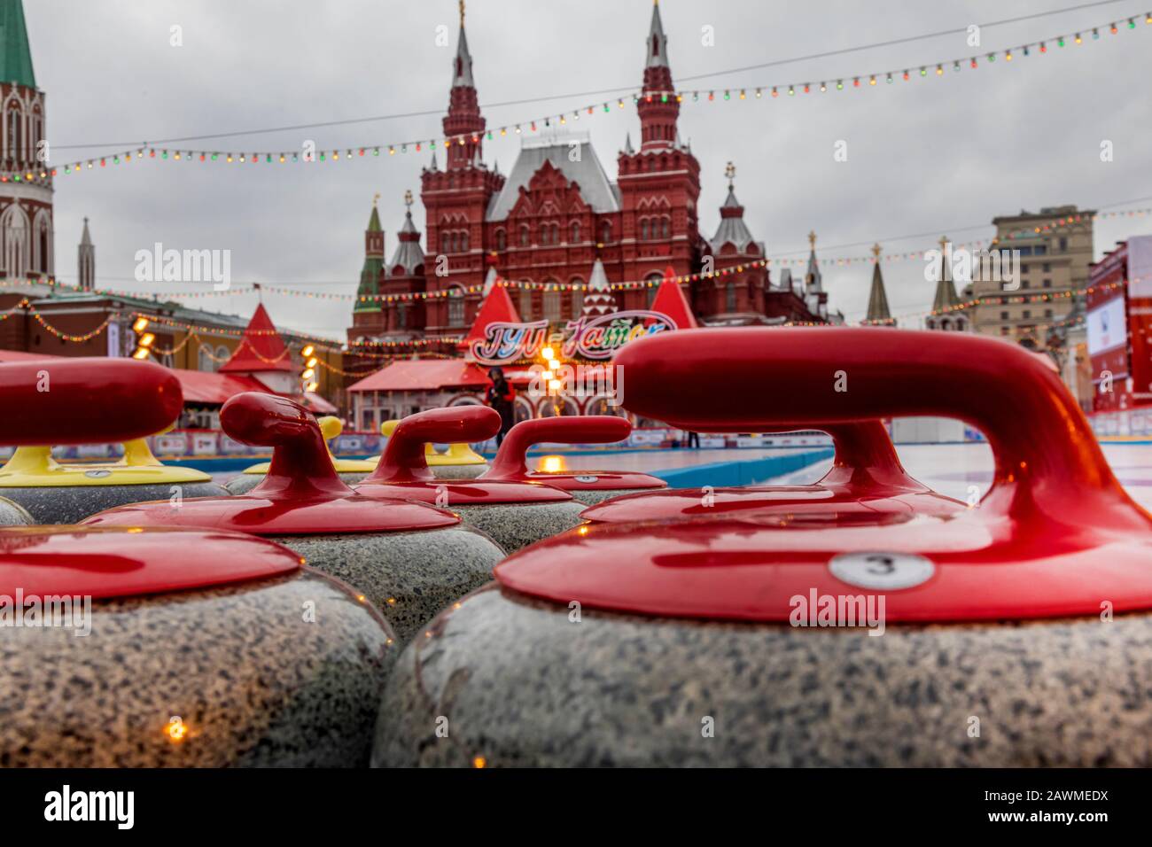 Curling rink closeup hi-res stock photography and images - Alamy
