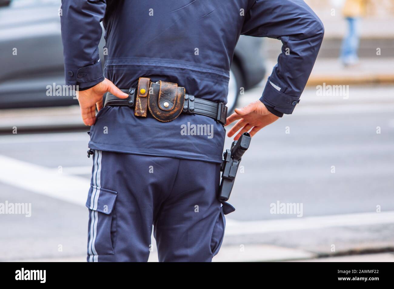 Police belt hi-res stock photography and images - Alamy