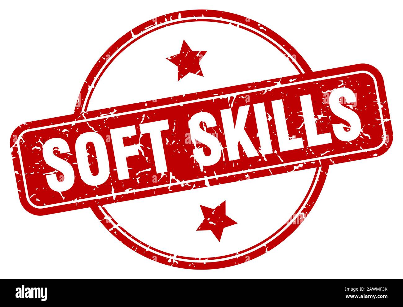 soft skills stamp. soft skills round vintage grunge sign. soft skills ...