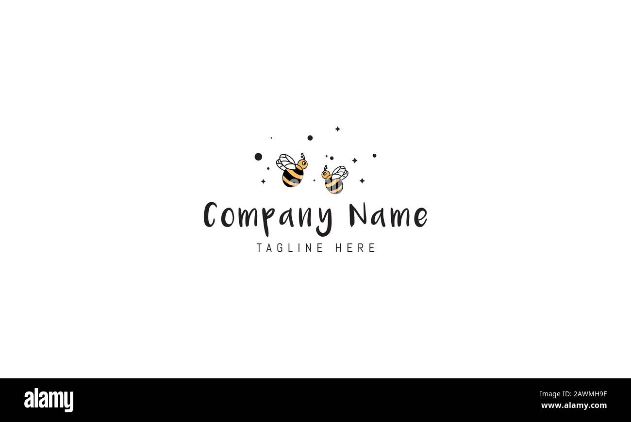 Pollen on bees Stock Vector Images - Alamy