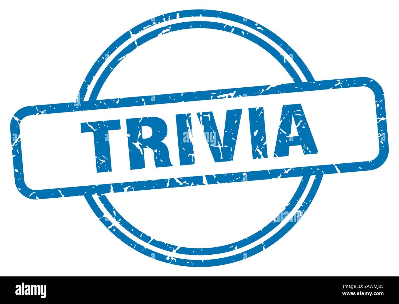 trivia stamp. trivia round vintage grunge sign. trivia Stock Vector ...