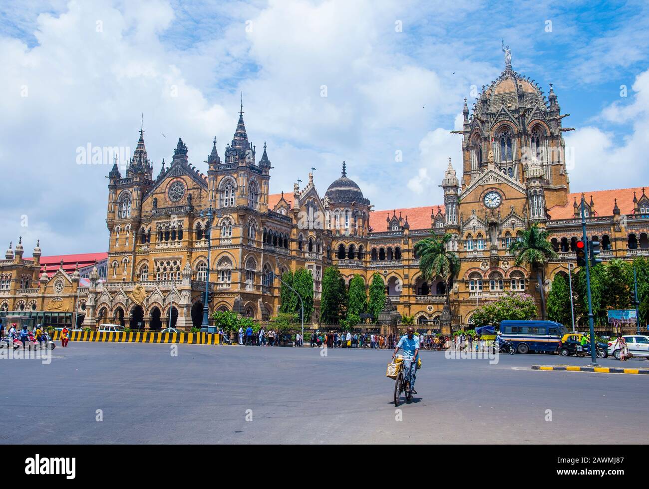 The Victoria station in Mumbai India Stock Photo - Alamy