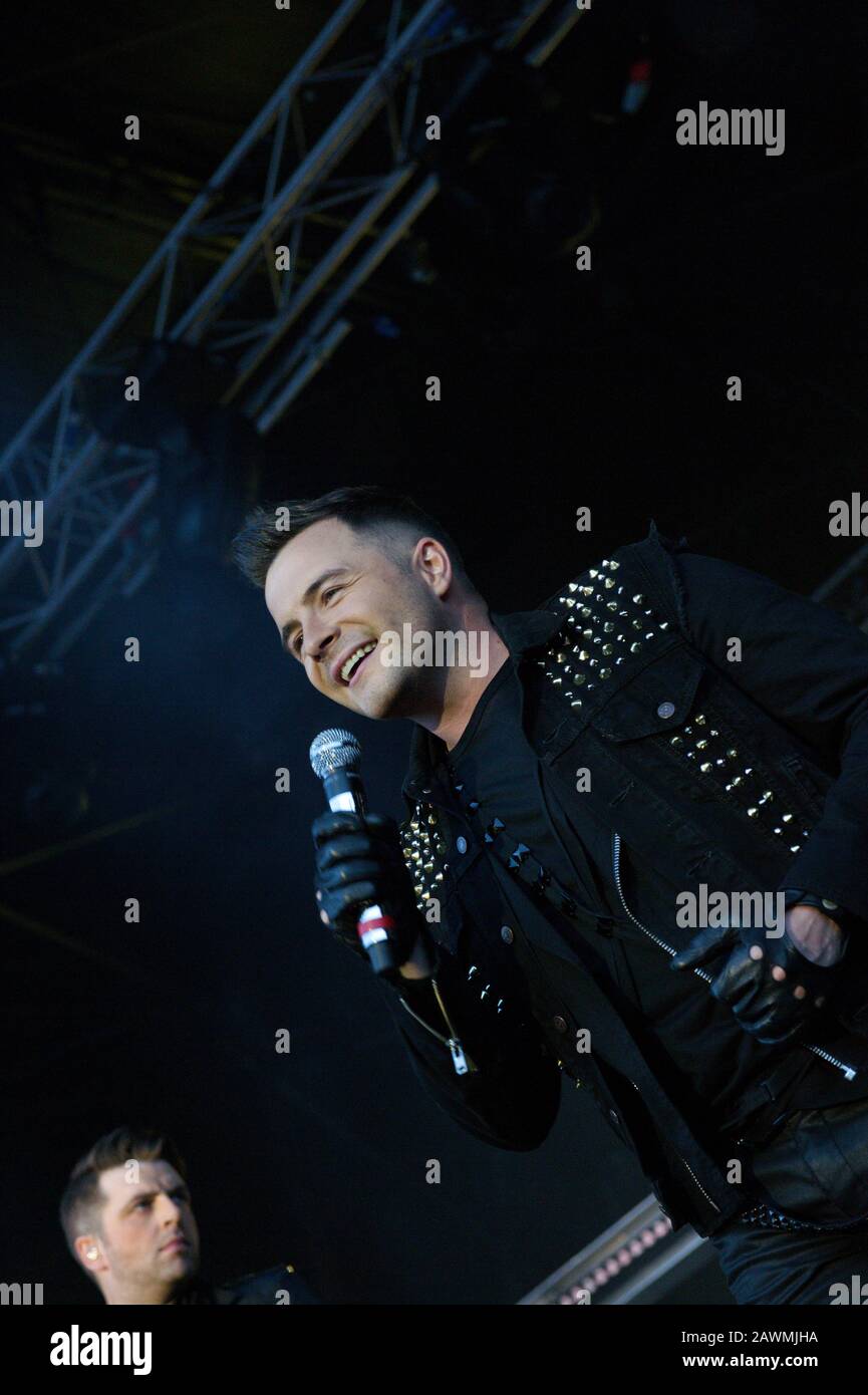 Shane filan lead singer of westlife hi-res stock photography and images ...