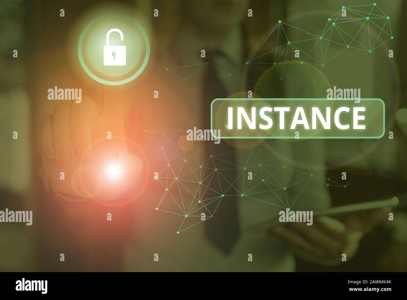 Text sign showing Instance. Business photo text an example or single ...