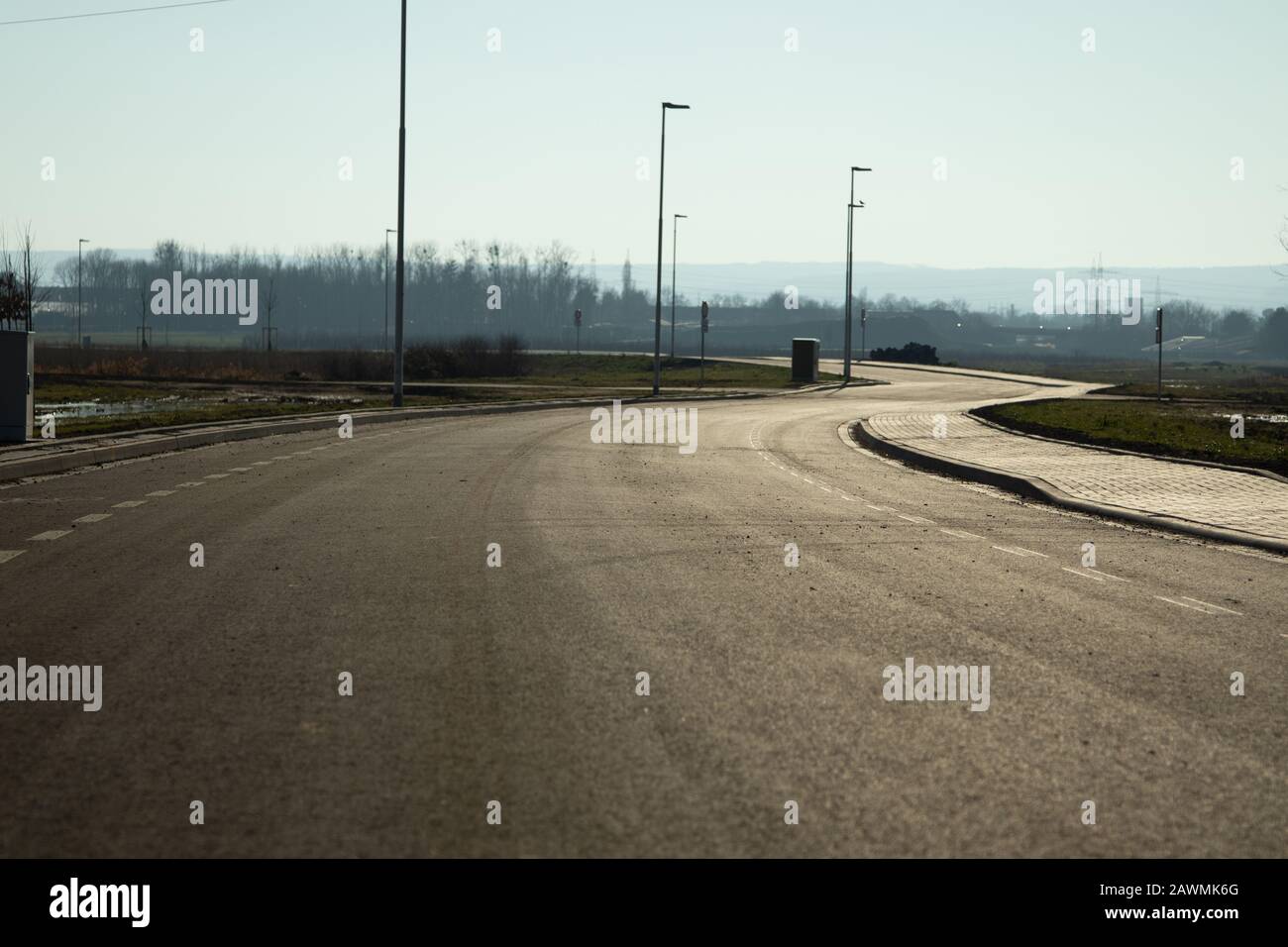 Perspective on the roadway hi-res stock photography and images - Alamy
