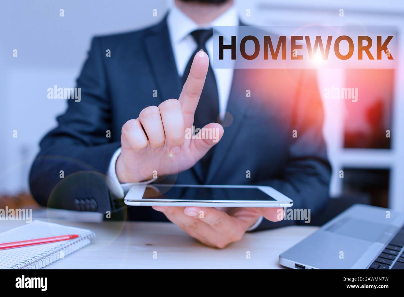 Text sign showing Homework. Business photo showcasing schoolwork ...
