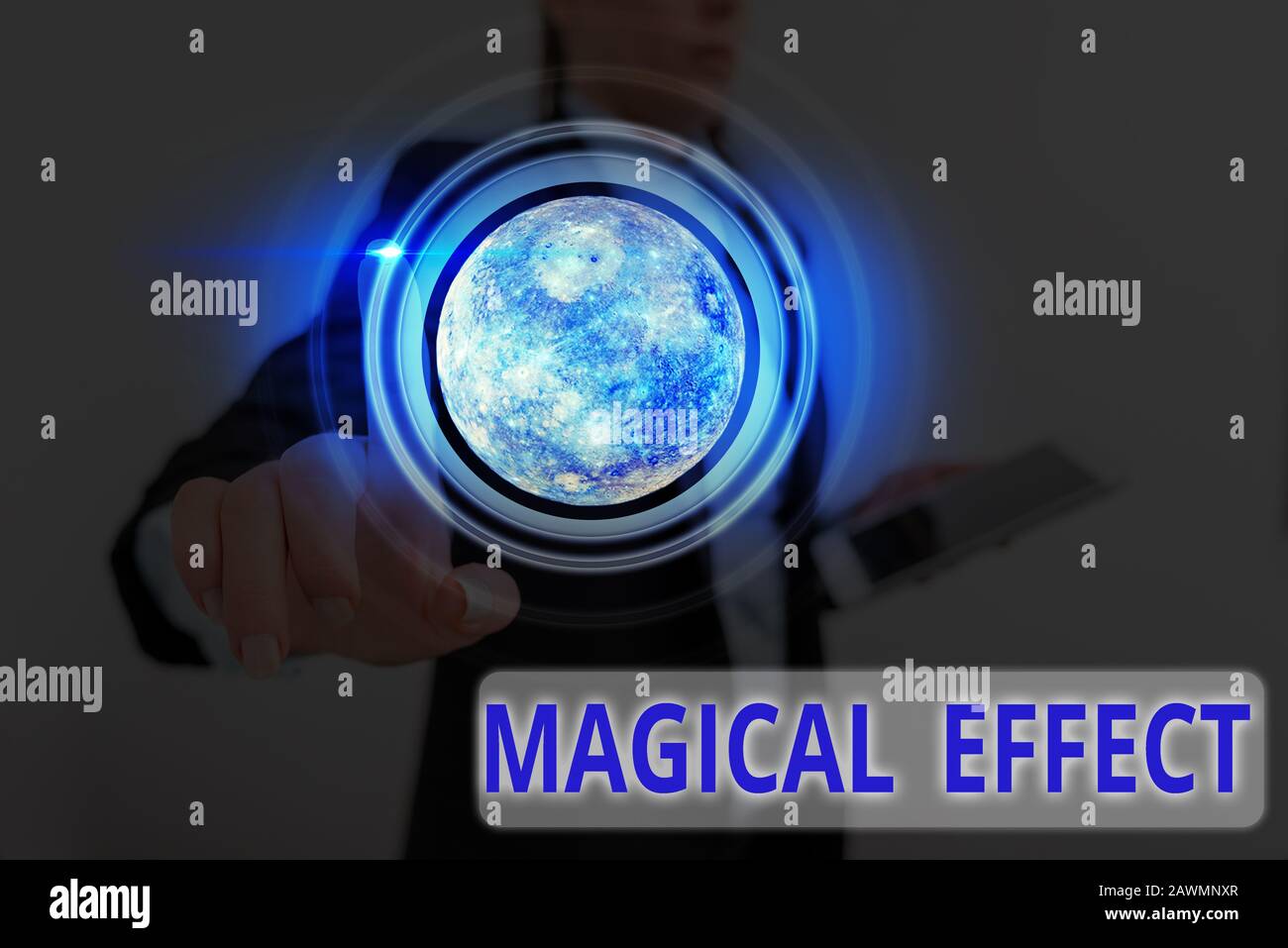 Handwriting text Magical Effect. Conceptual photo produced by or as if ...