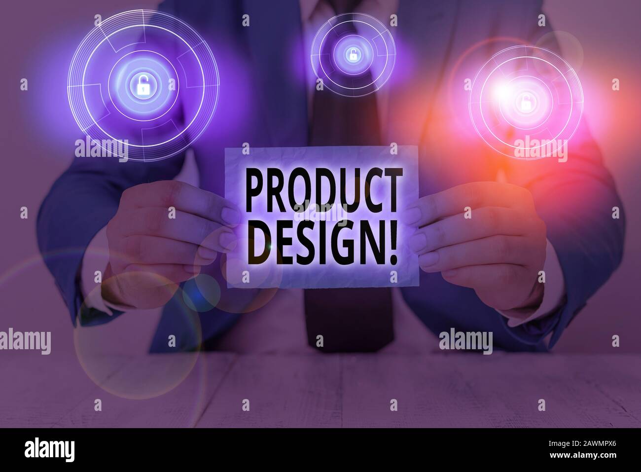 Conceptual hand writing showing Product Design. Concept meaning process of creating or improving ...