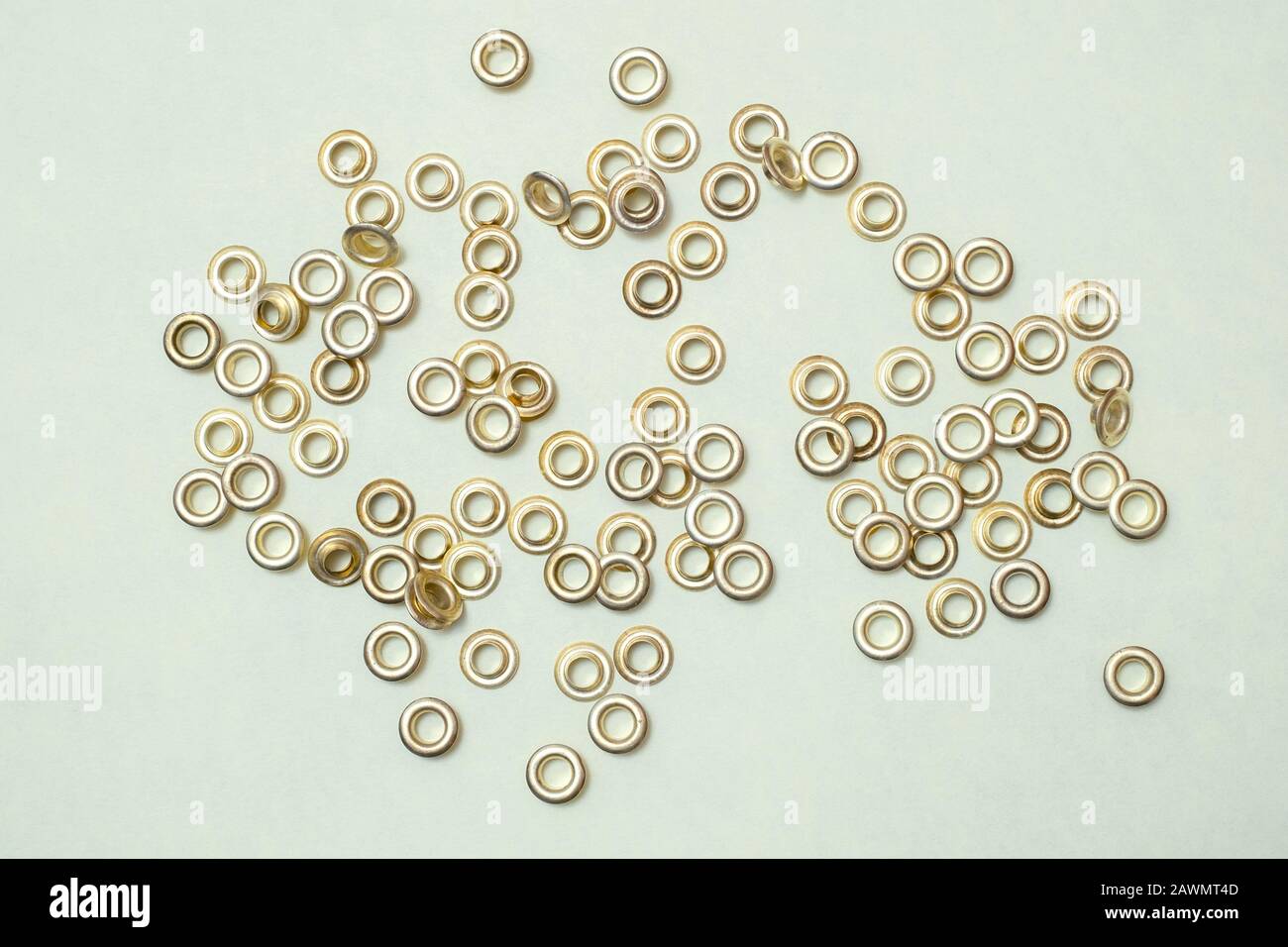 Gold eyelets hi-res stock photography and images - Alamy
