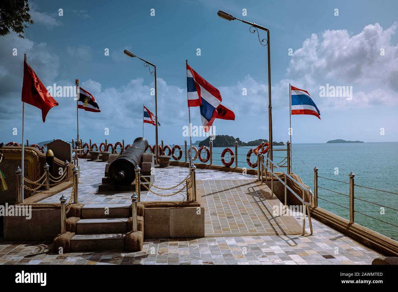 Krom Luang Chumphon Thailand January 2020, a temple inhonor of the Thai ...