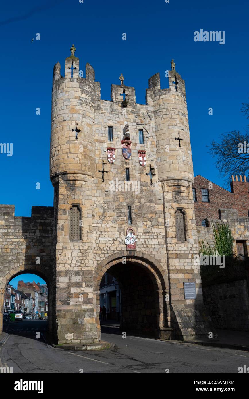 Micklegate tower hi-res stock photography and images - Alamy