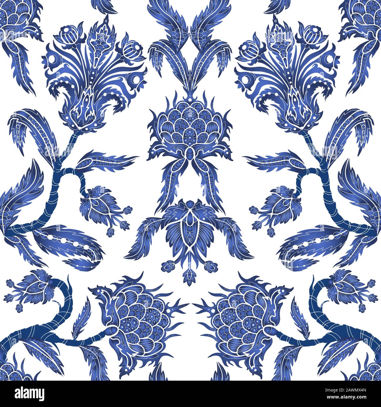 Chinoiserie vase Stock Vector Images - Alamy