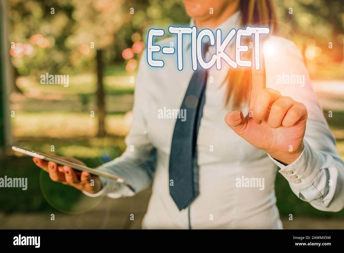 Word writing text E Ticket. Business photo showcasing Digital ticket ...