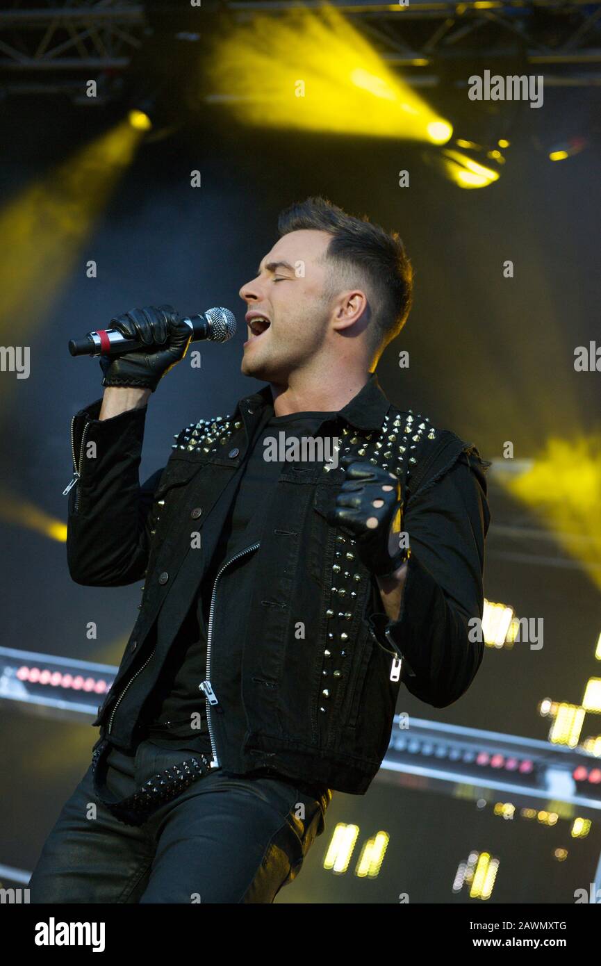 Shane Filan Lead Singer Of Westlife High Resolution Stock Photography ...
