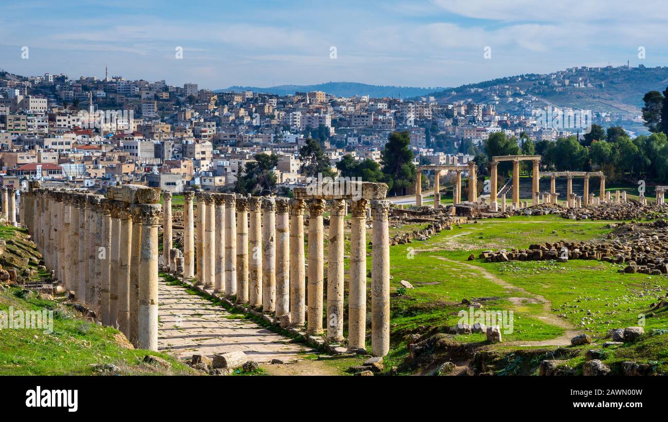 The south decumanus hi-res stock photography and images - Alamy