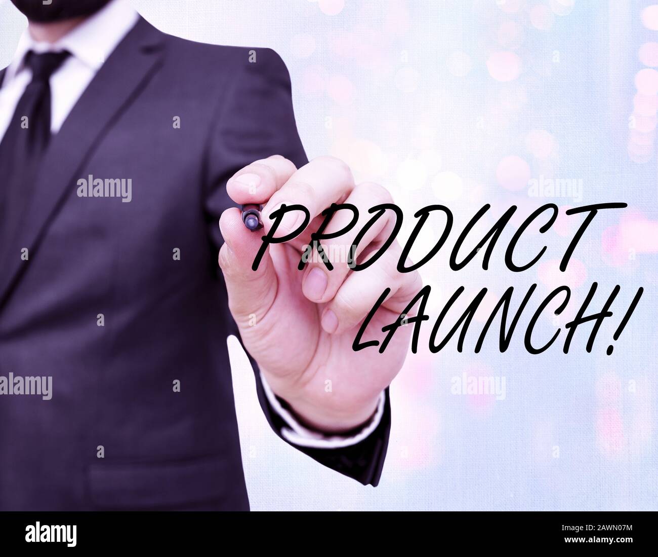 Conceptual hand writing showing Product Launch. Concept meaning process ...