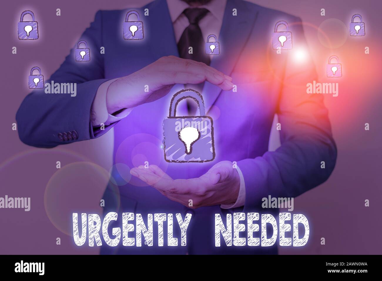 Word writing text Urgently Needed. Business photo showcasing compelling ...