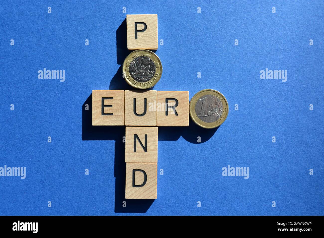 Euro symbol word art hi-res stock photography and images - Alamy
